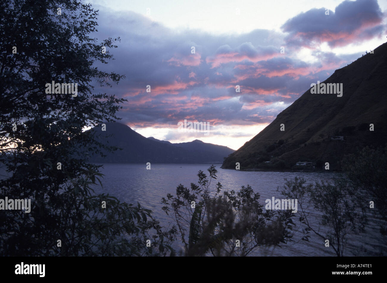 Serene landscape lake atitlan hi-res stock photography and images - Alamy