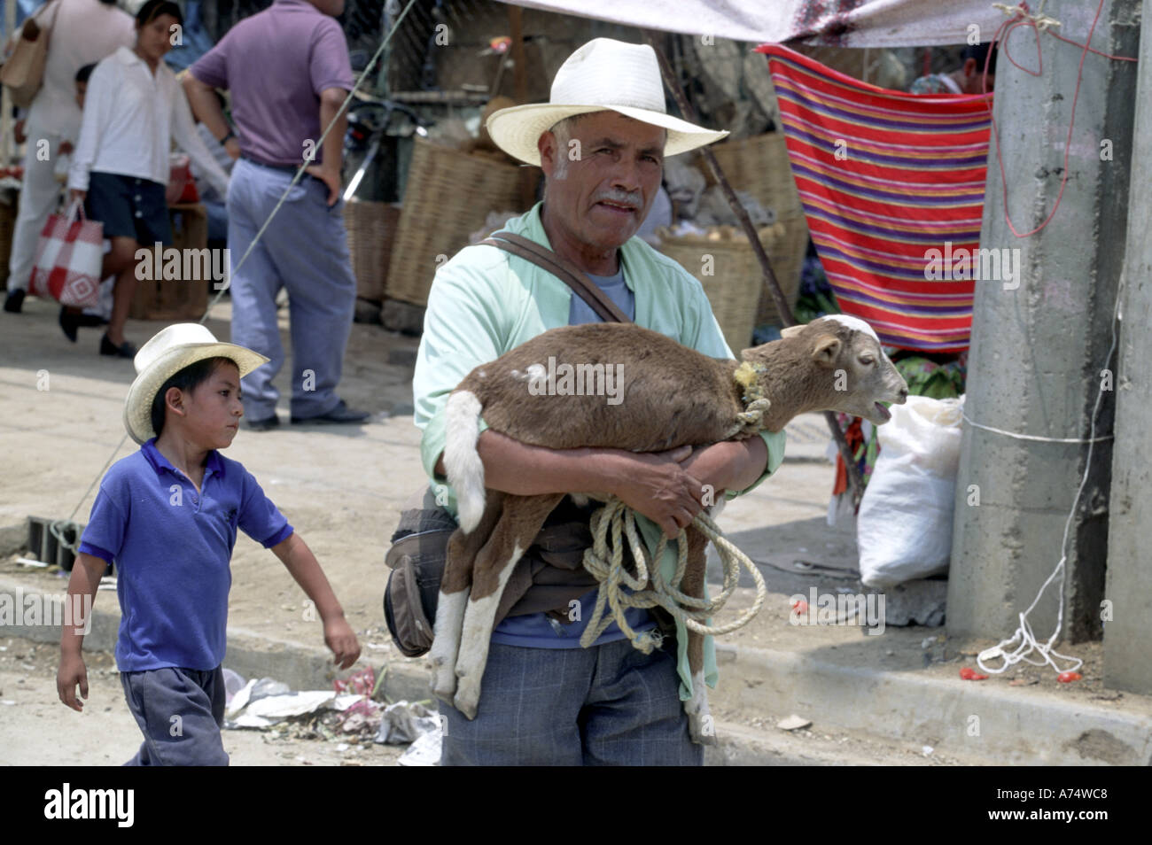 Male carrying goat hi-res stock photography and images - Alamy