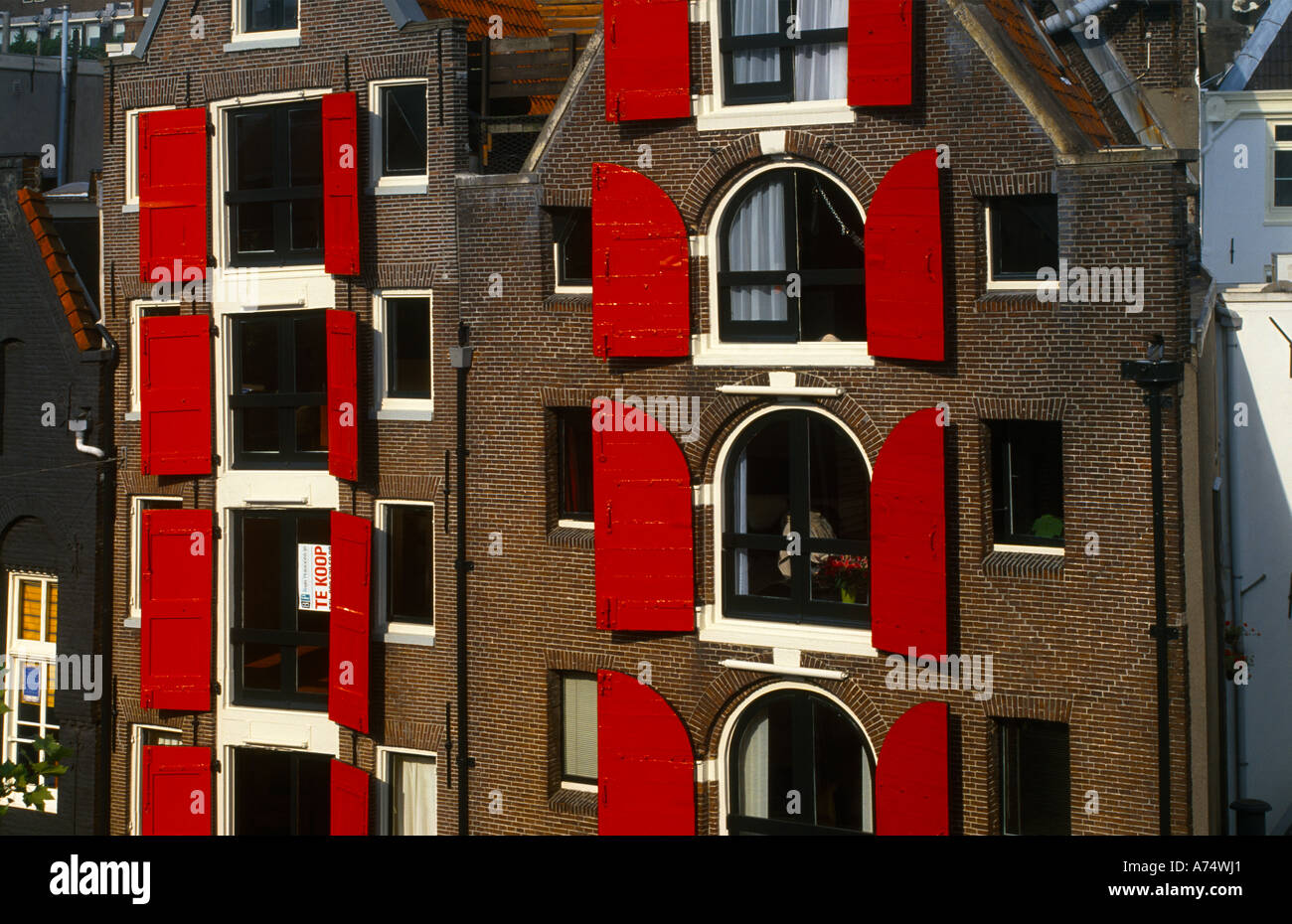 Amsterdam shuttered windows hi-res stock photography and images - Alamy