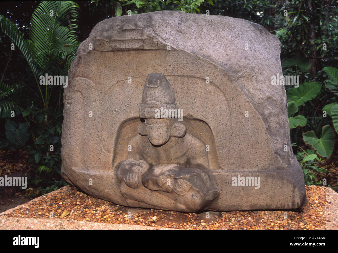 Olmec museum park hi-res stock photography and images - Alamy