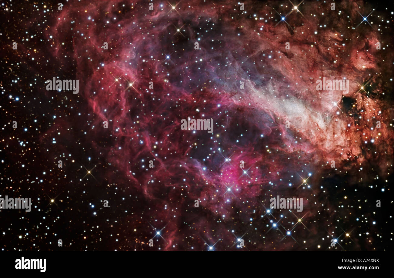 Omega Nebula Wallpaper