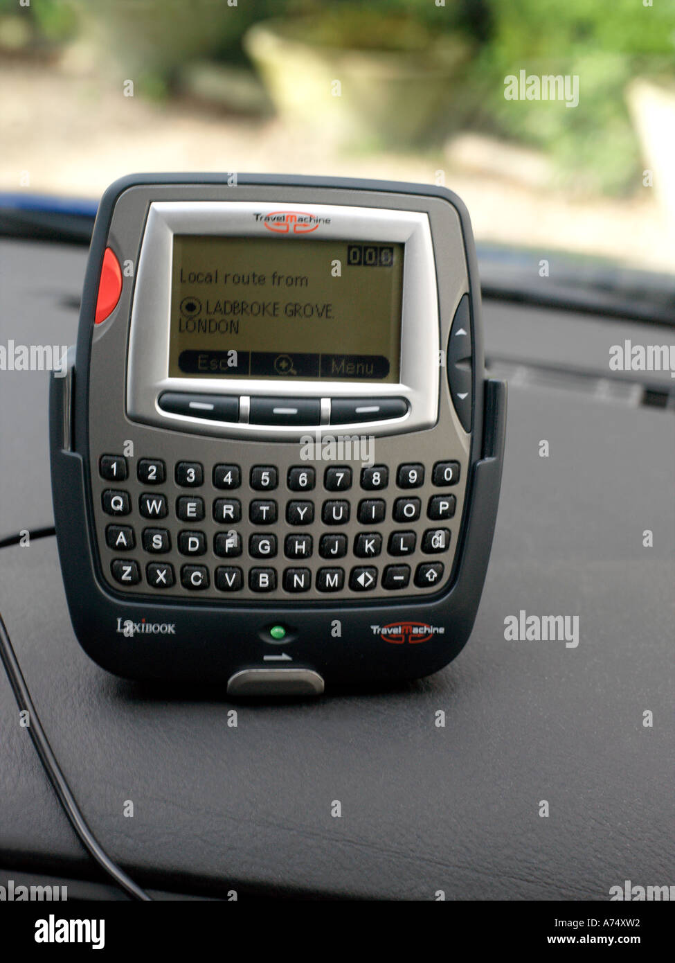GPS Device Satellite Navigation Stock Photo - Alamy