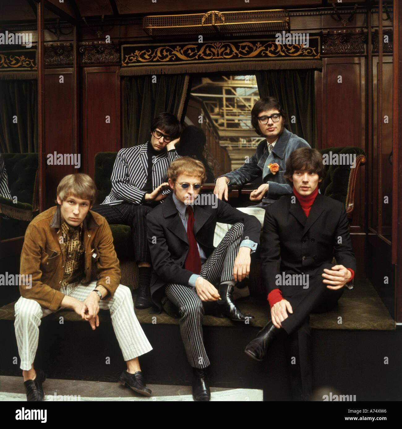 MANFRED MANN UK group in 1966 from left Mike D'Abo, Manfred Mann, Mike ...