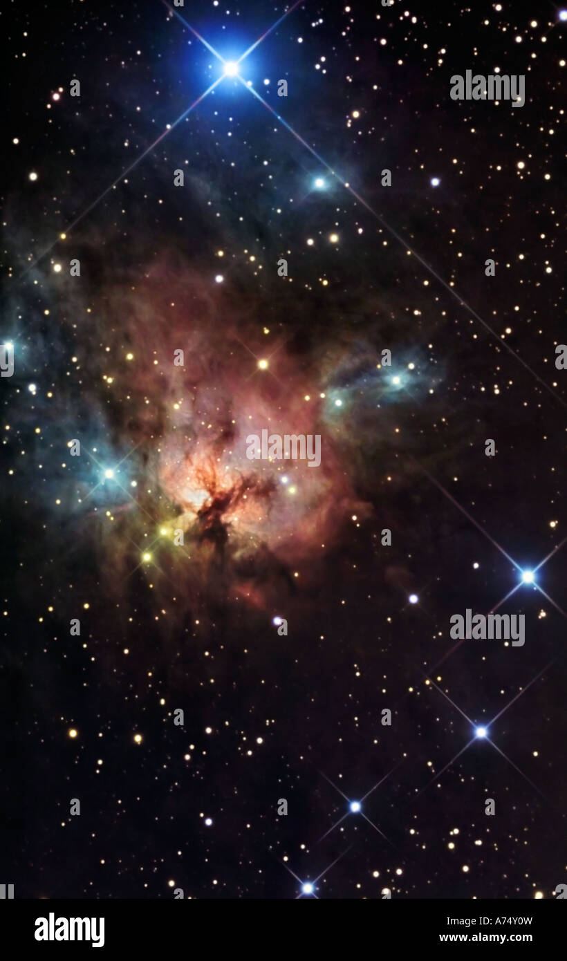 The Northern Trifid Nebula, also known as NGC 1579, located in the ...