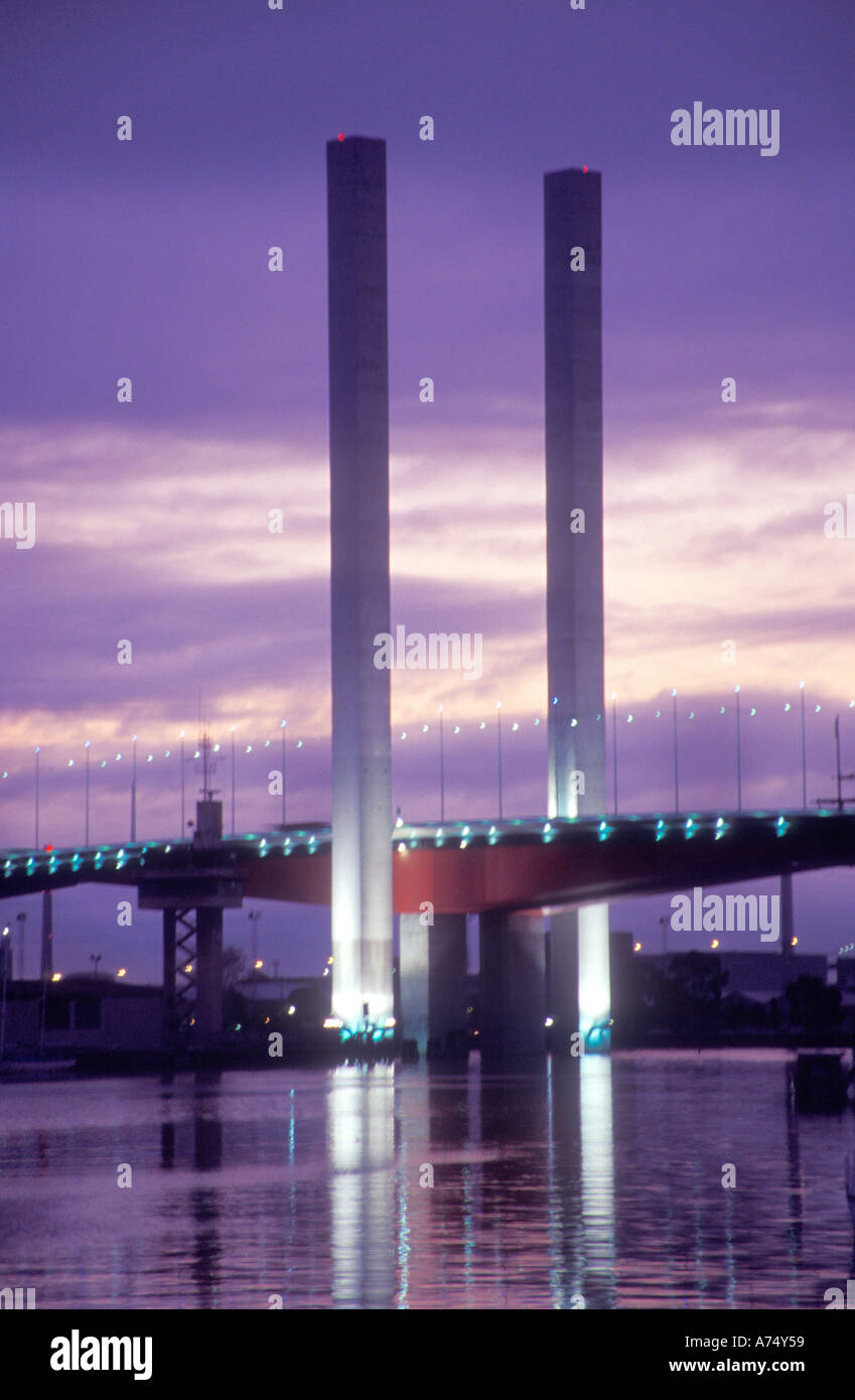 Bolte Bridge in Melbourne AUSTRALIA movement blur Stock Photo - Alamy