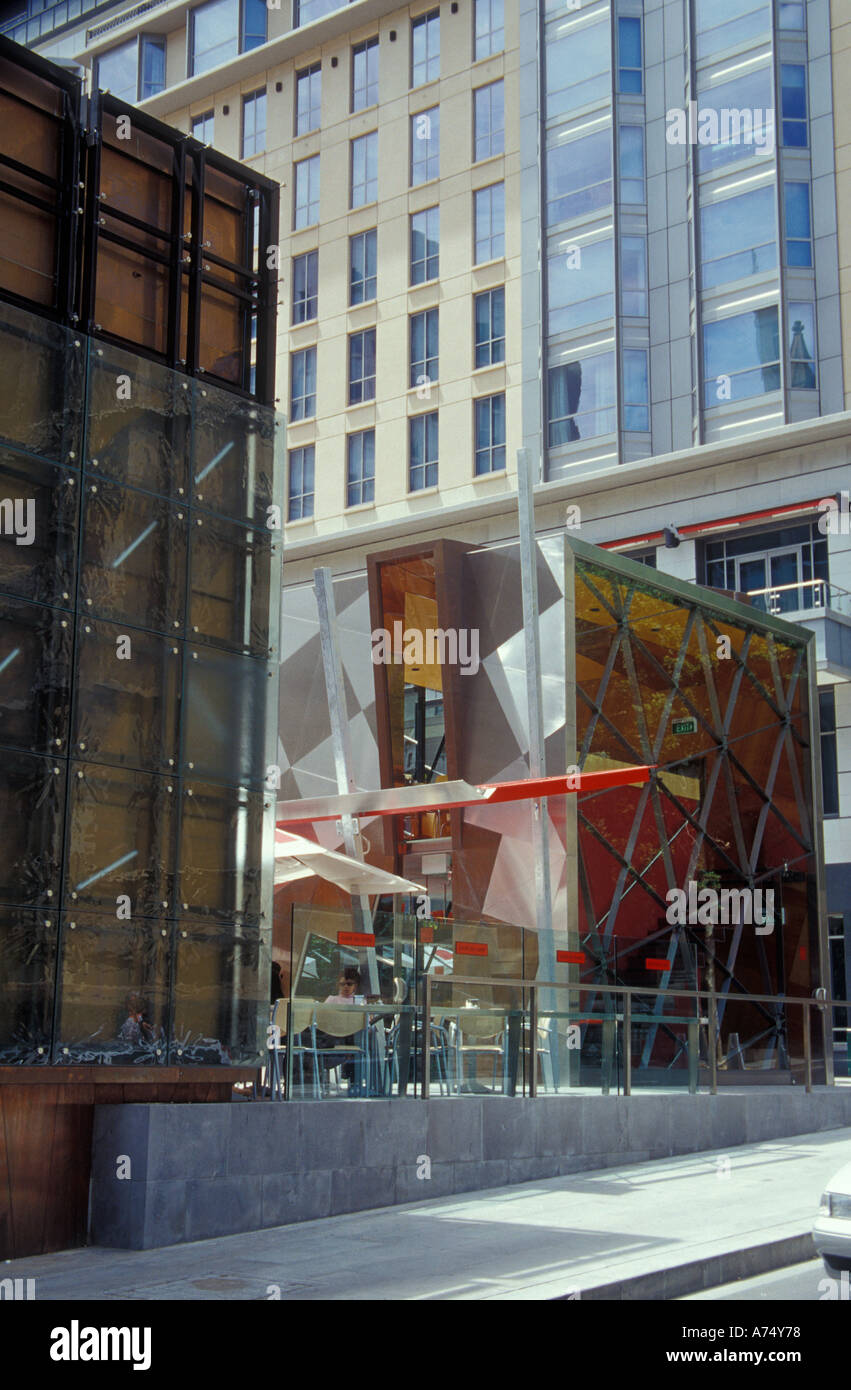 Cafe in the City Square Melbourne AUSTRALIA Stock Photo - Alamy