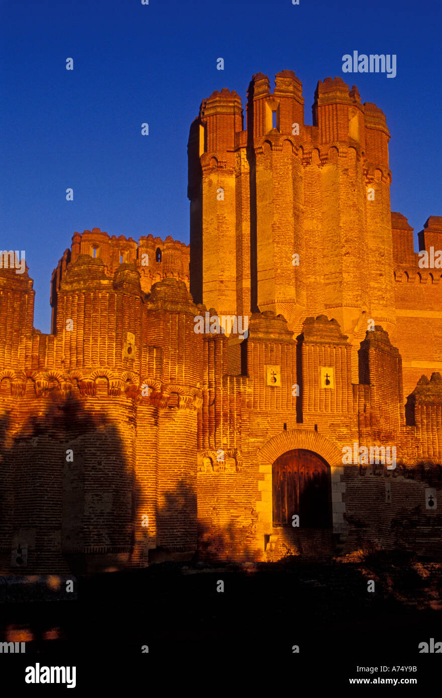 Coca Castle, Castillo de Coca, castillo, Middle Ages, Coca, Segovia ...
