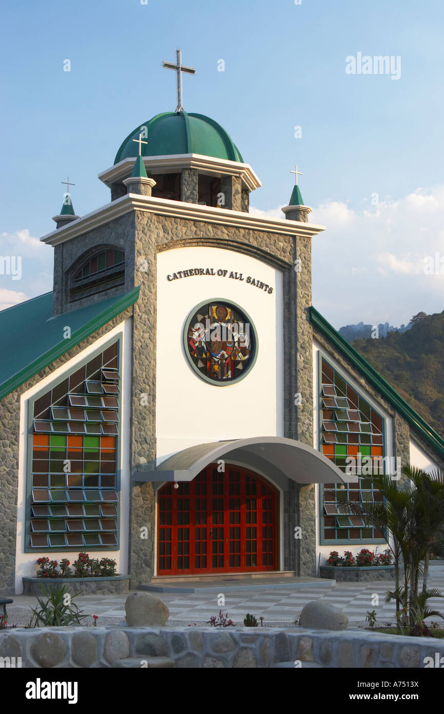 Catholic Church In Bontoc Stock Photo - Alamy