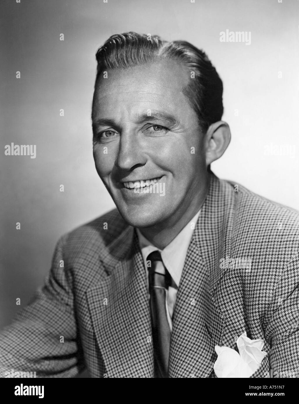 BING CROSBY US singer and actor Stock Photo - Alamy