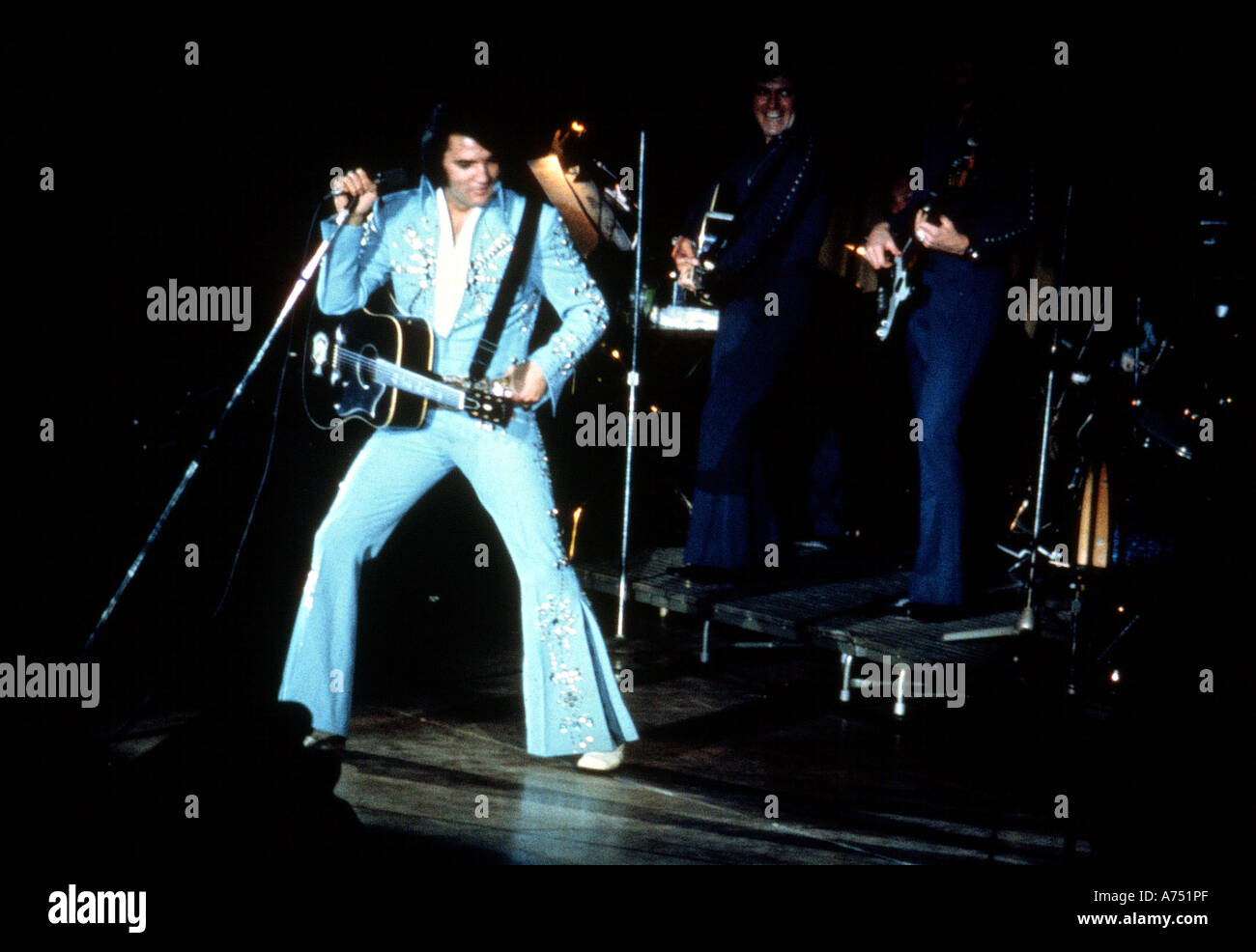 ELVIS PRESLEY US singer in 1972 Stock Photo - Alamy