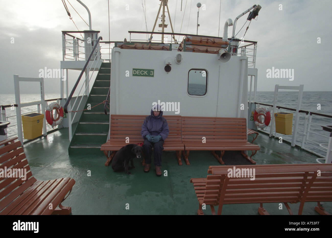 Calmac Ferry from Mallaig to Isle of Canna Stock Photo - Alamy