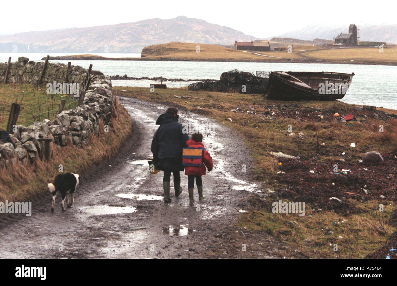 Isle of Canna Scotland Stock Photo - Alamy