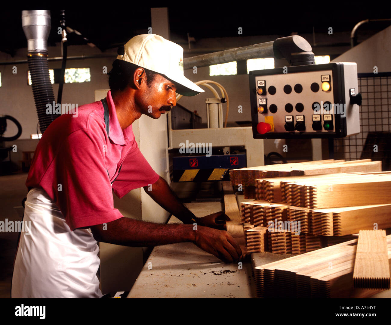 RUBCO RUBBER WOOD PROCESSING IN THALASSERY KERALA Stock Photo - Alamy