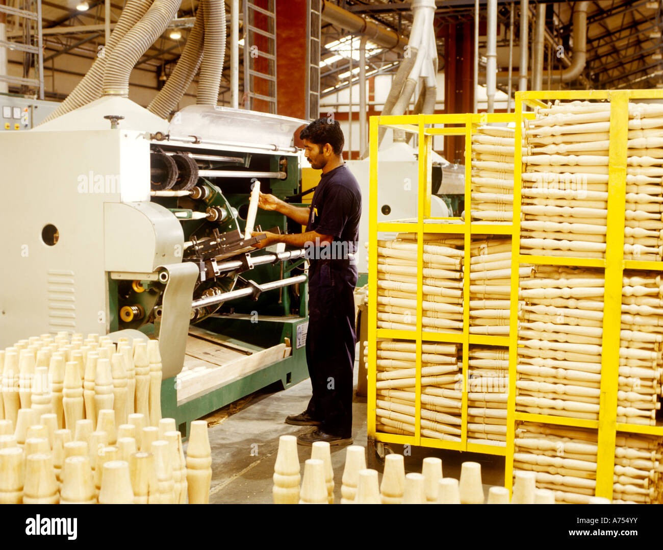 RUBCO RUBBER WOOD PROCESSING IN THALASSERY KERALA Stock Photo - Alamy