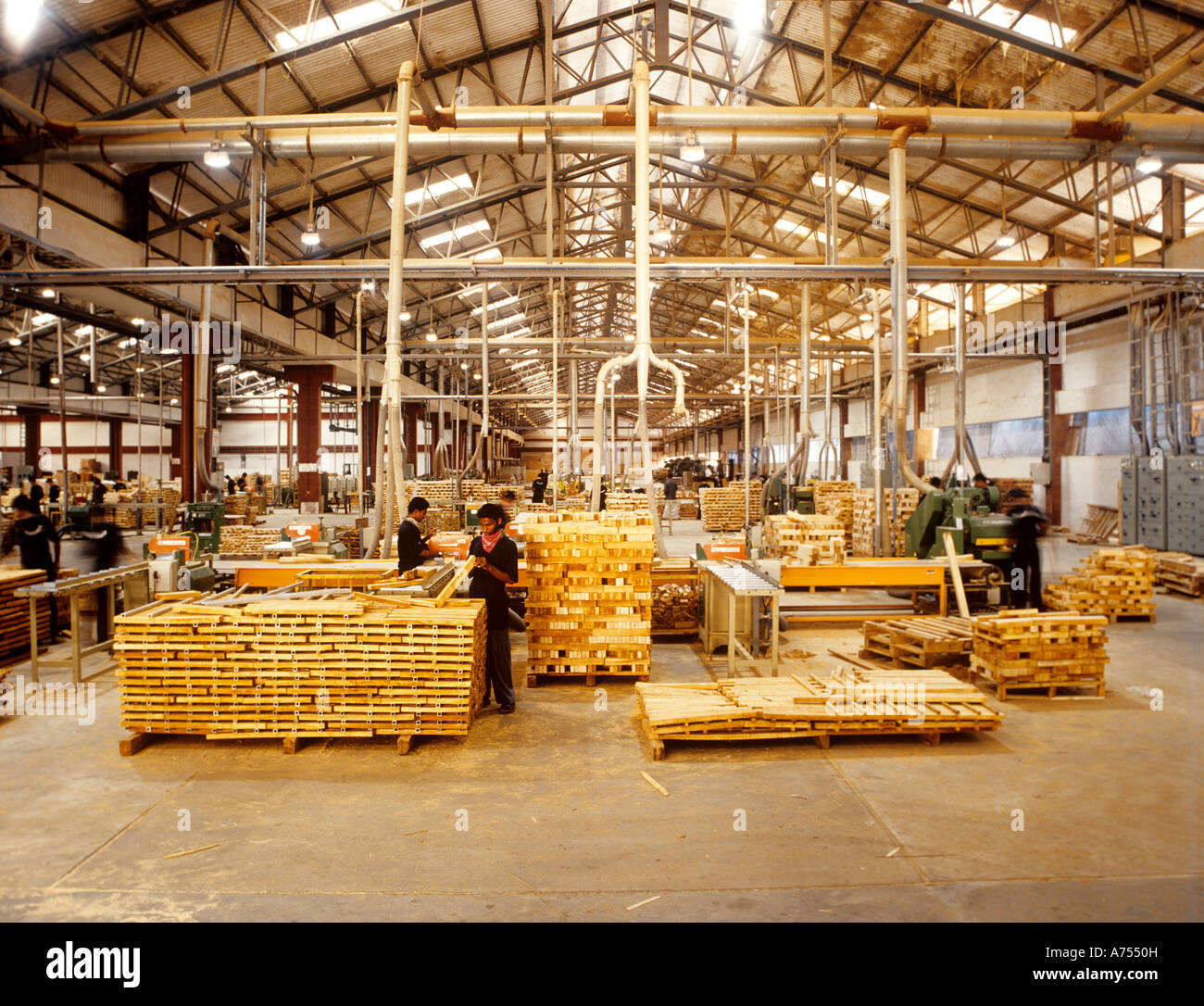 RUBCO RUBBER WOOD PROCESSING IN THALASSERY KERALA Stock Photo - Alamy