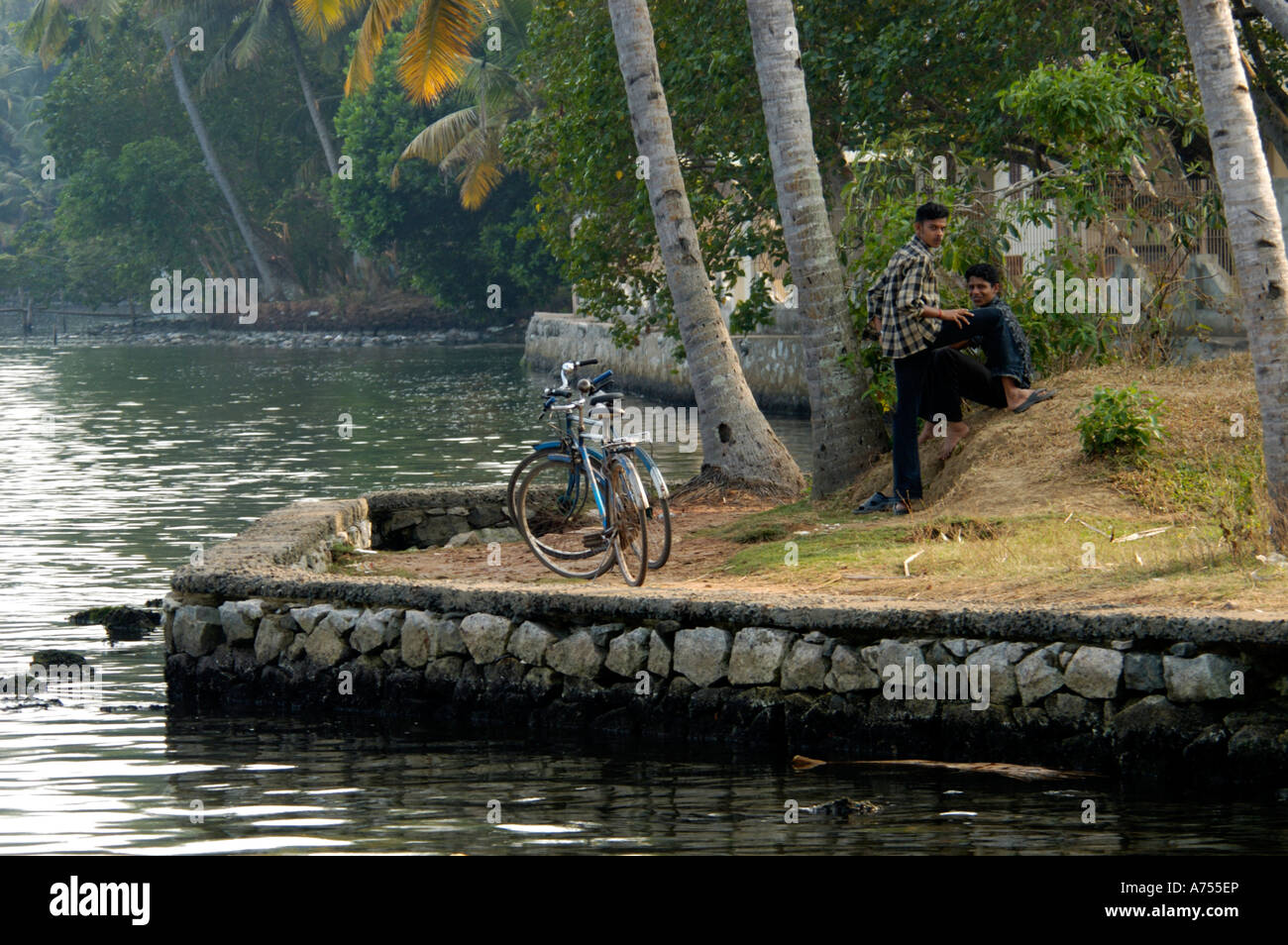 Ashtamudi lake hi-res stock photography and images - Alamy
