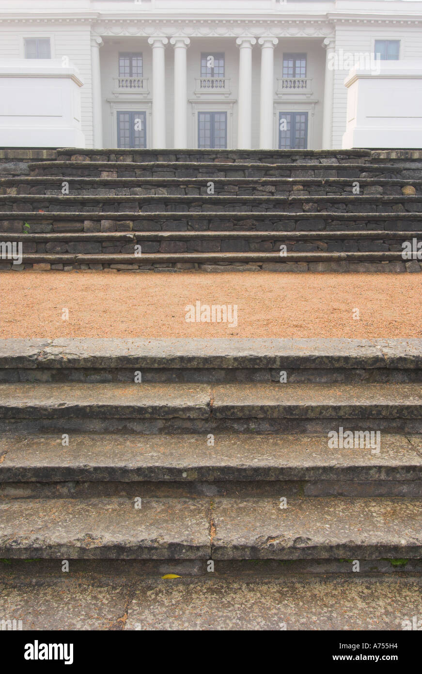 Stairs at Gunnebo House Stock Photo - Alamy