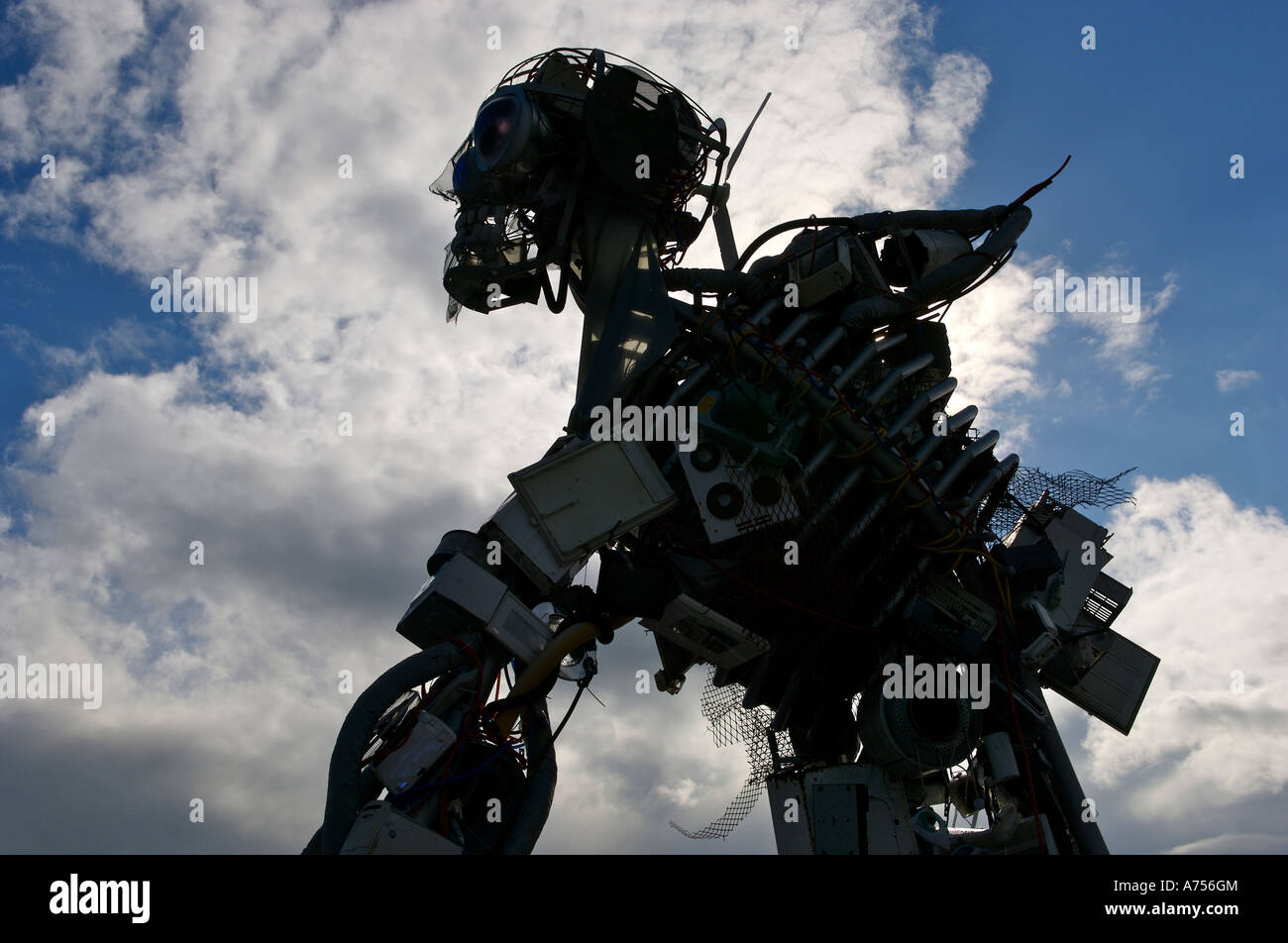 Paul Bonomini s Weeeman sculpture silhouette Bristol Bristol docks ...