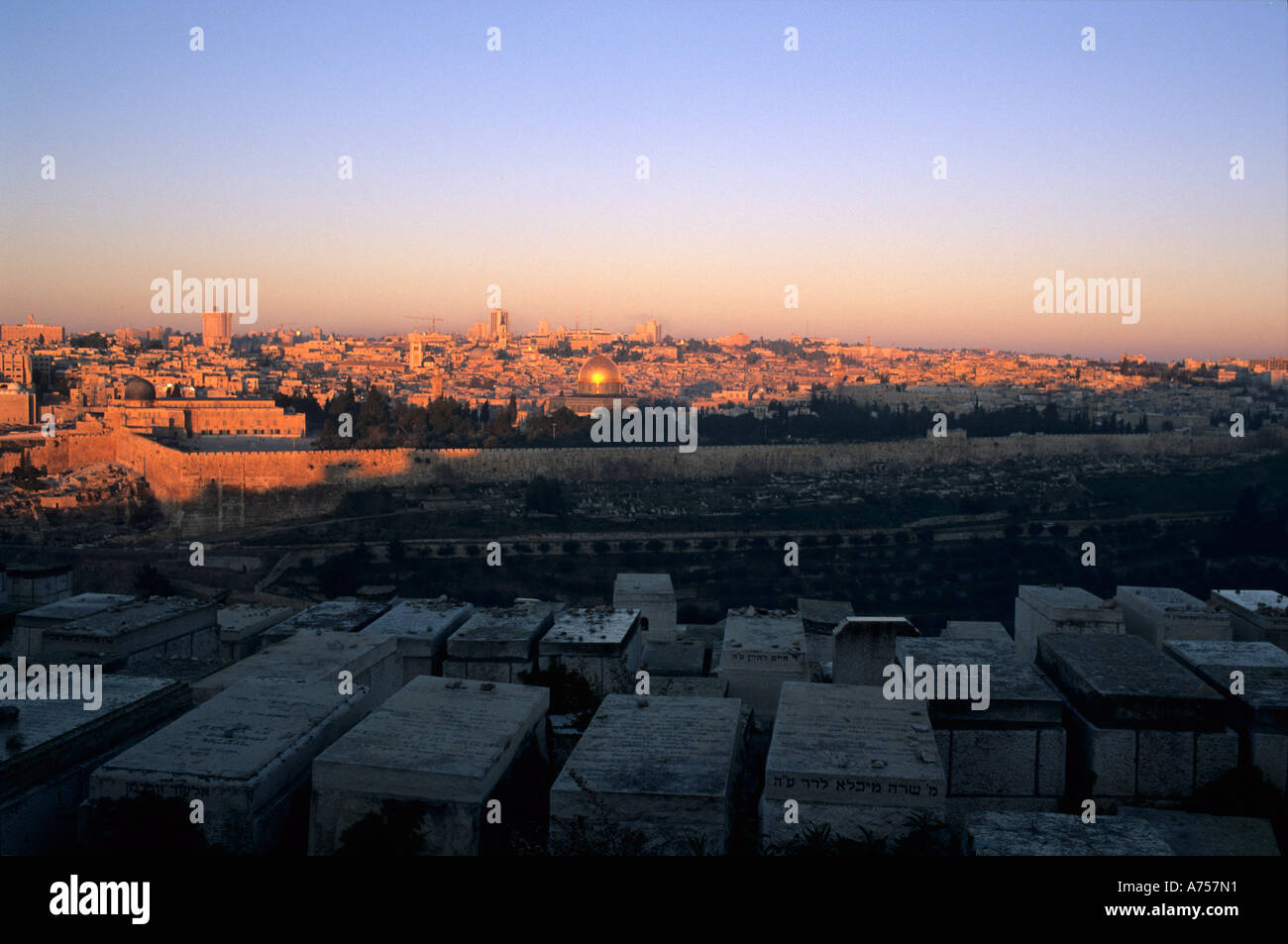 Sunrise over jerusalem hi-res stock photography and images - Alamy