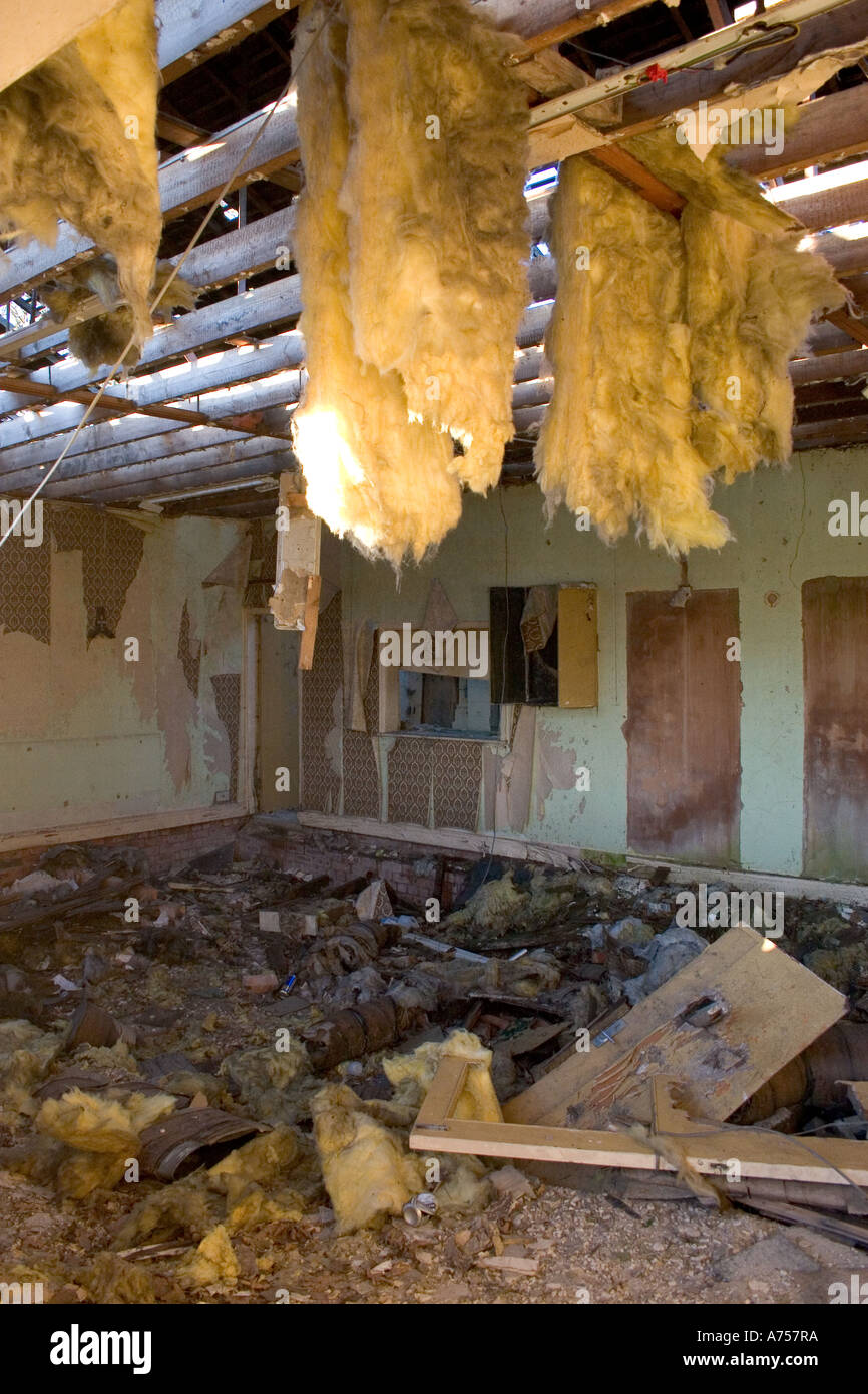 Smashed roof hi-res stock photography and images - Alamy