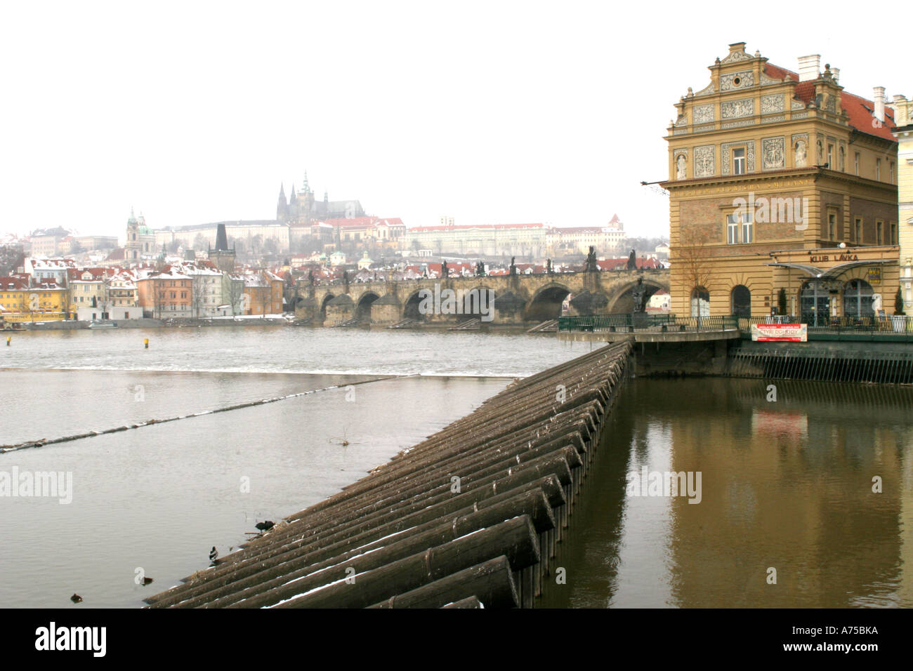 River Vltava Prague Stock Photo - Alamy