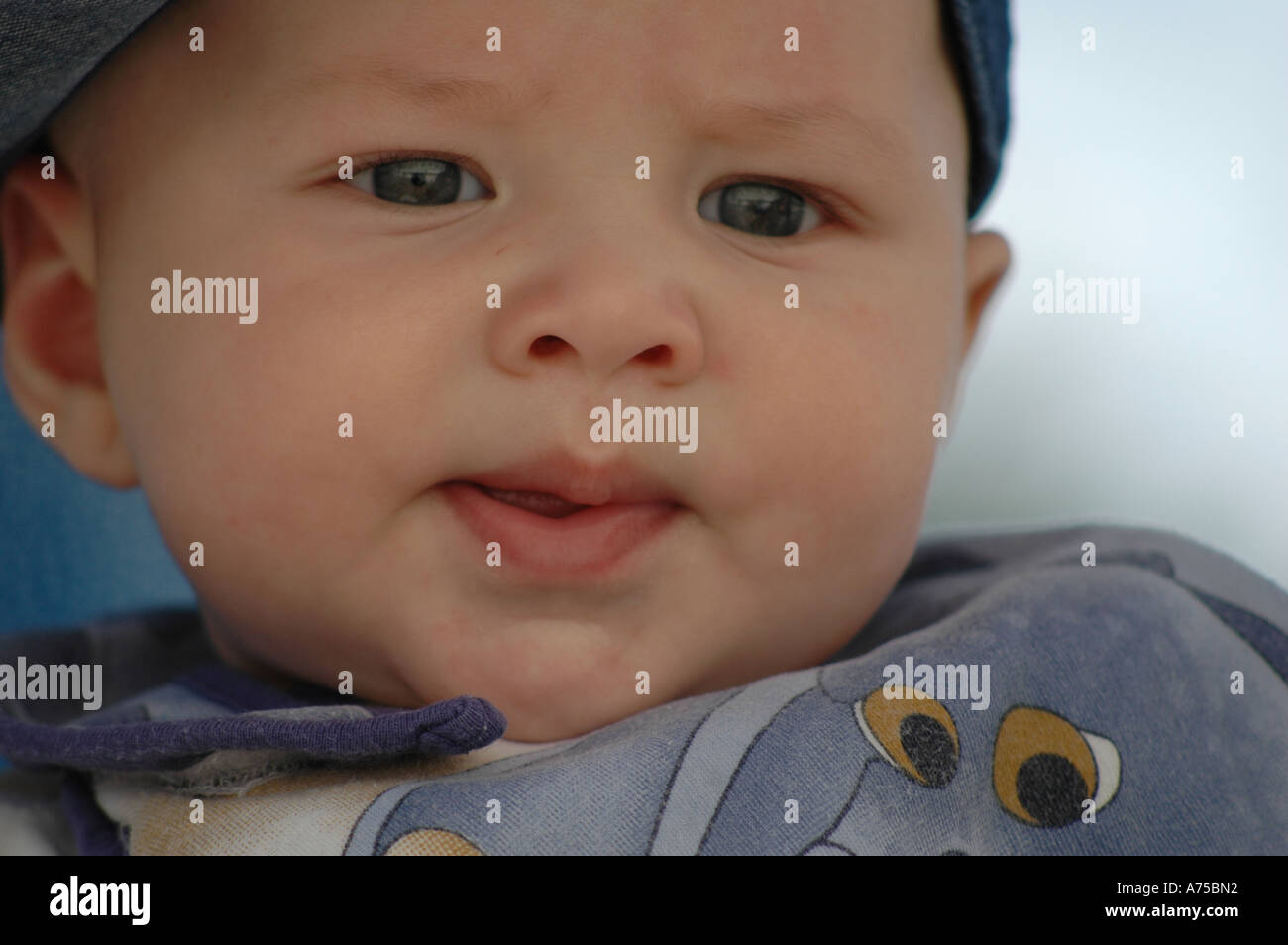 CU cute baby boy Stock Photo - Alamy
