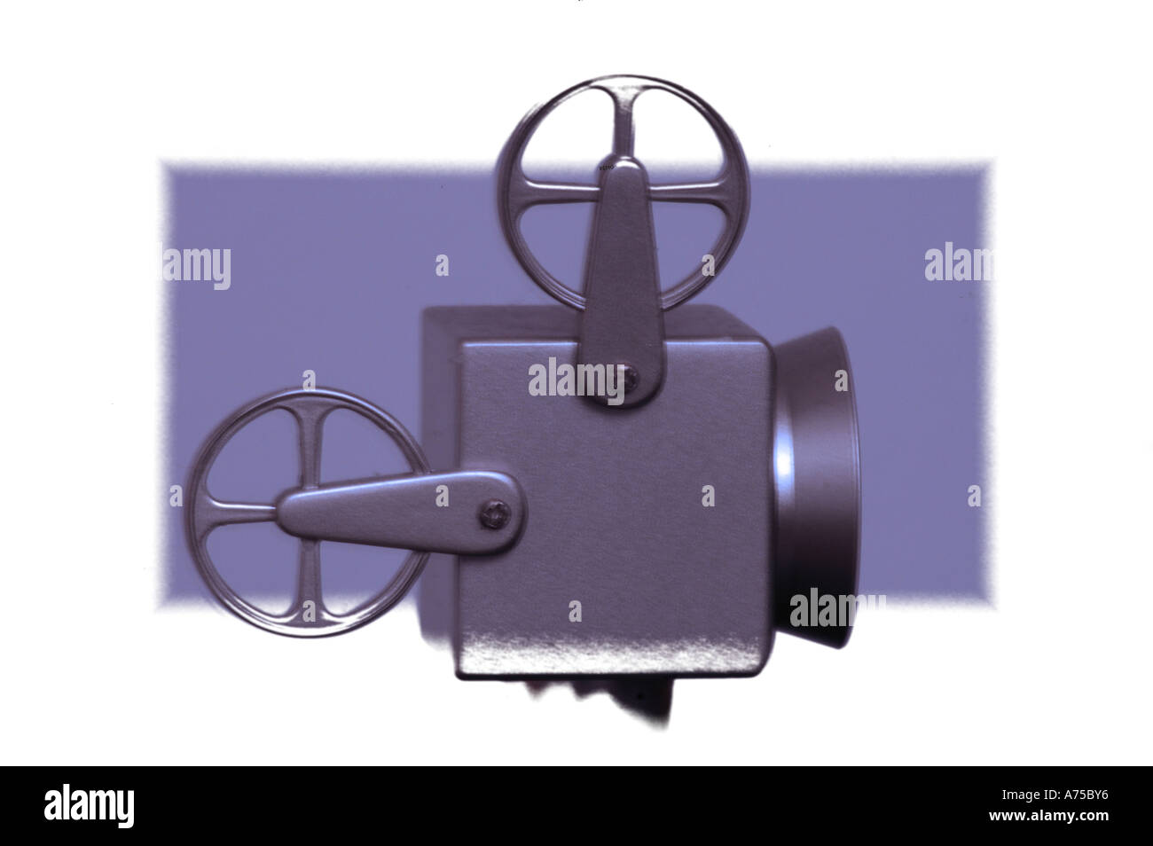Film projectors Cut Out Stock Images & Pictures - Alamy