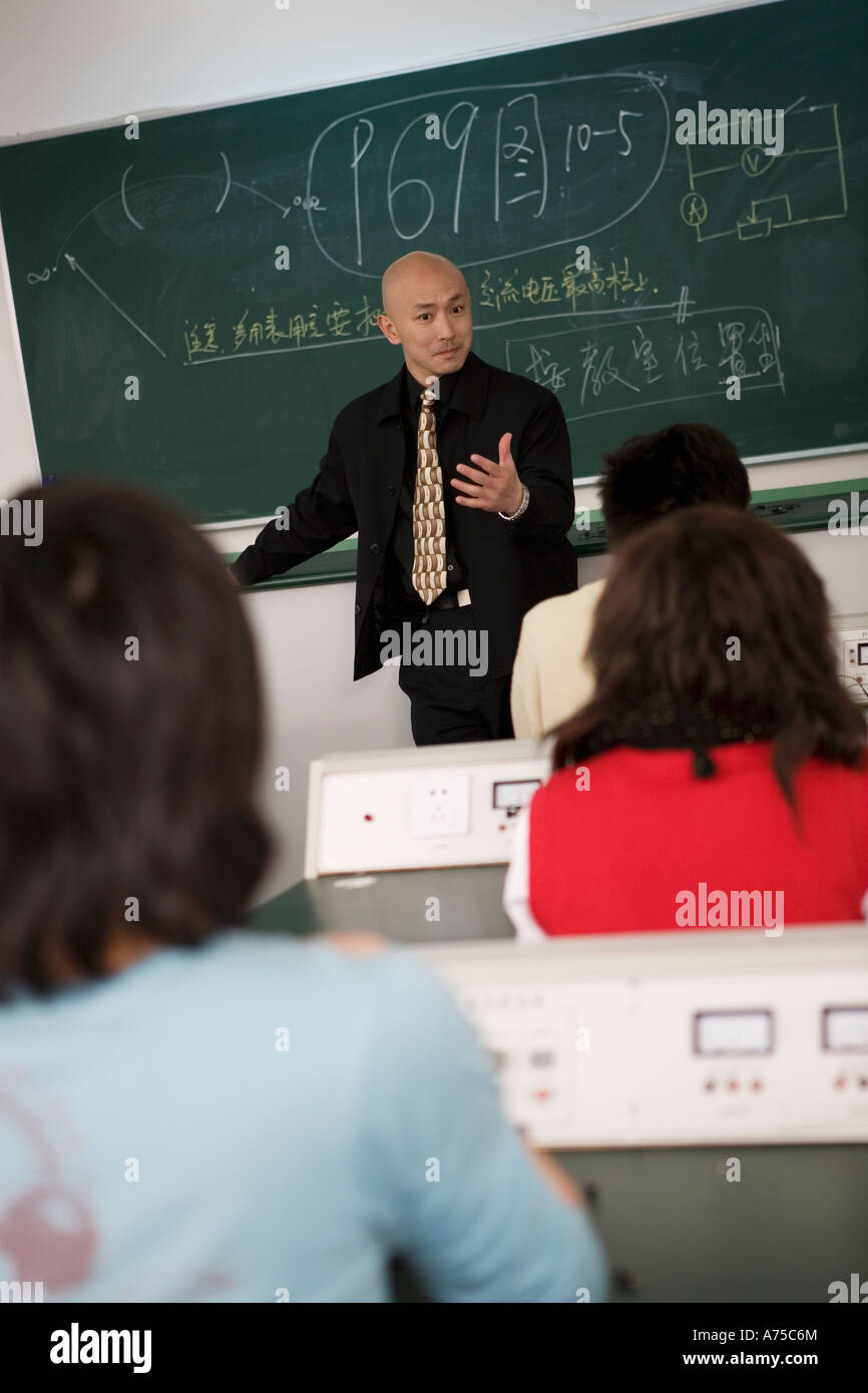 Teacher Talking To Class Hall High Resolution Stock Photography and ...