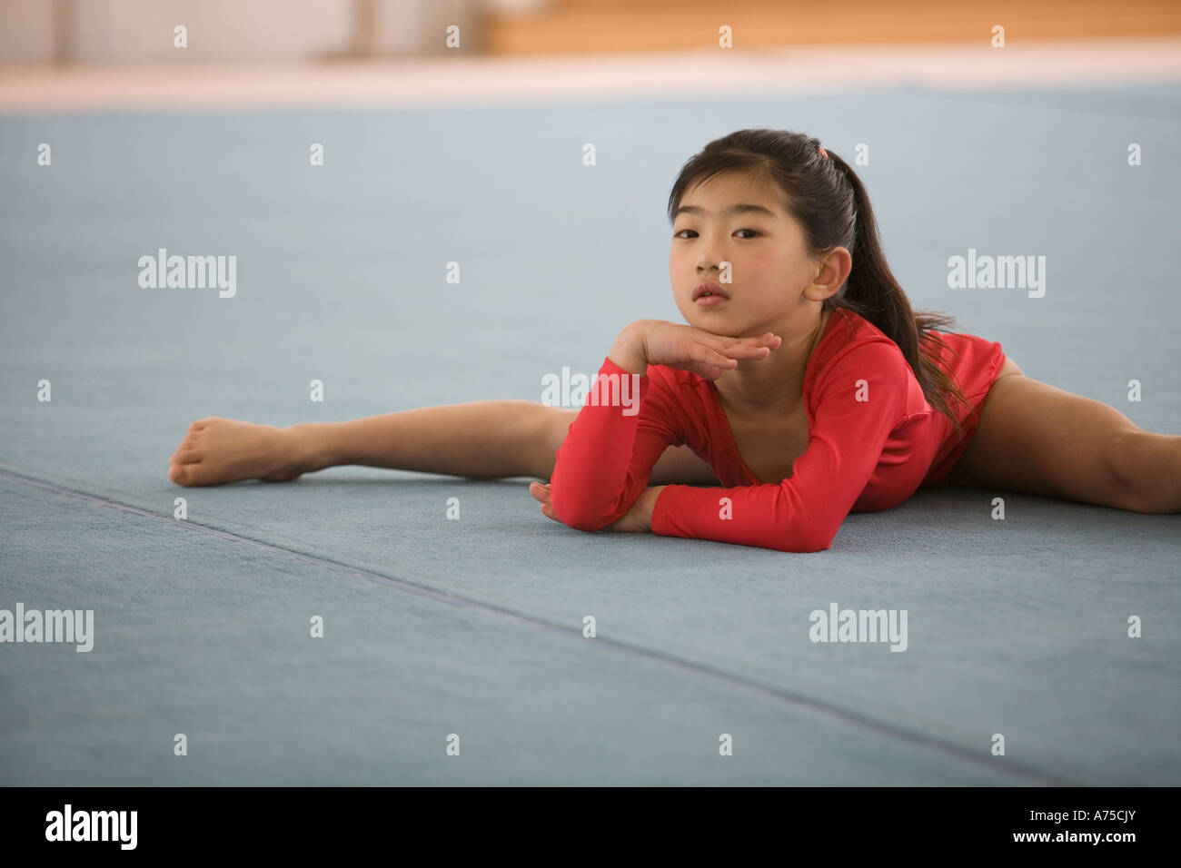 Gymnastics routine hi-res stock photography and images - Alamy