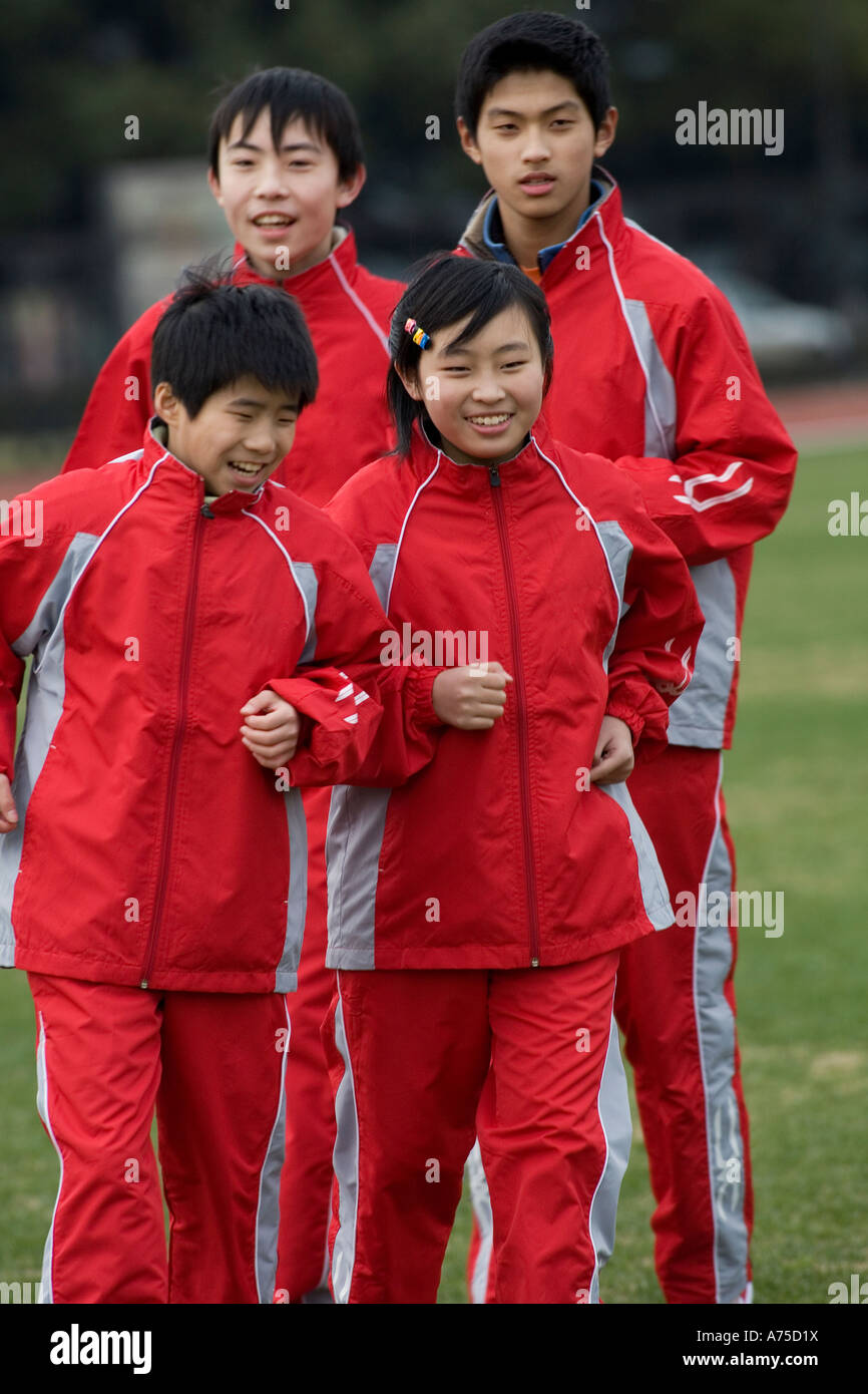 Asian Boy Child Jogging High Resolution Stock Photography and Images ...