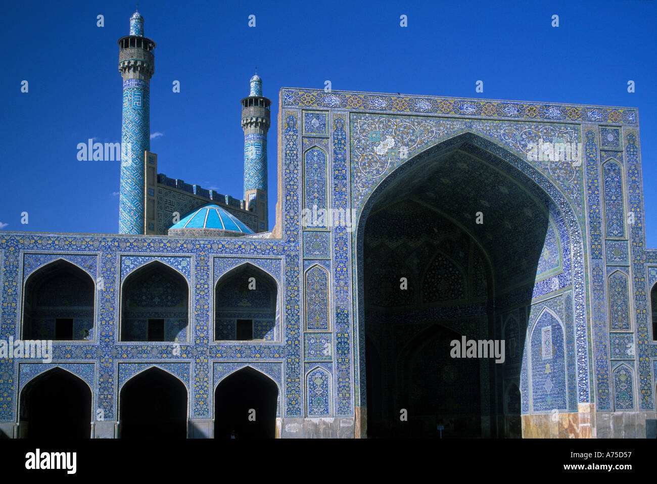 Iran Esfahan Emam Mosque Stock Photo - Alamy