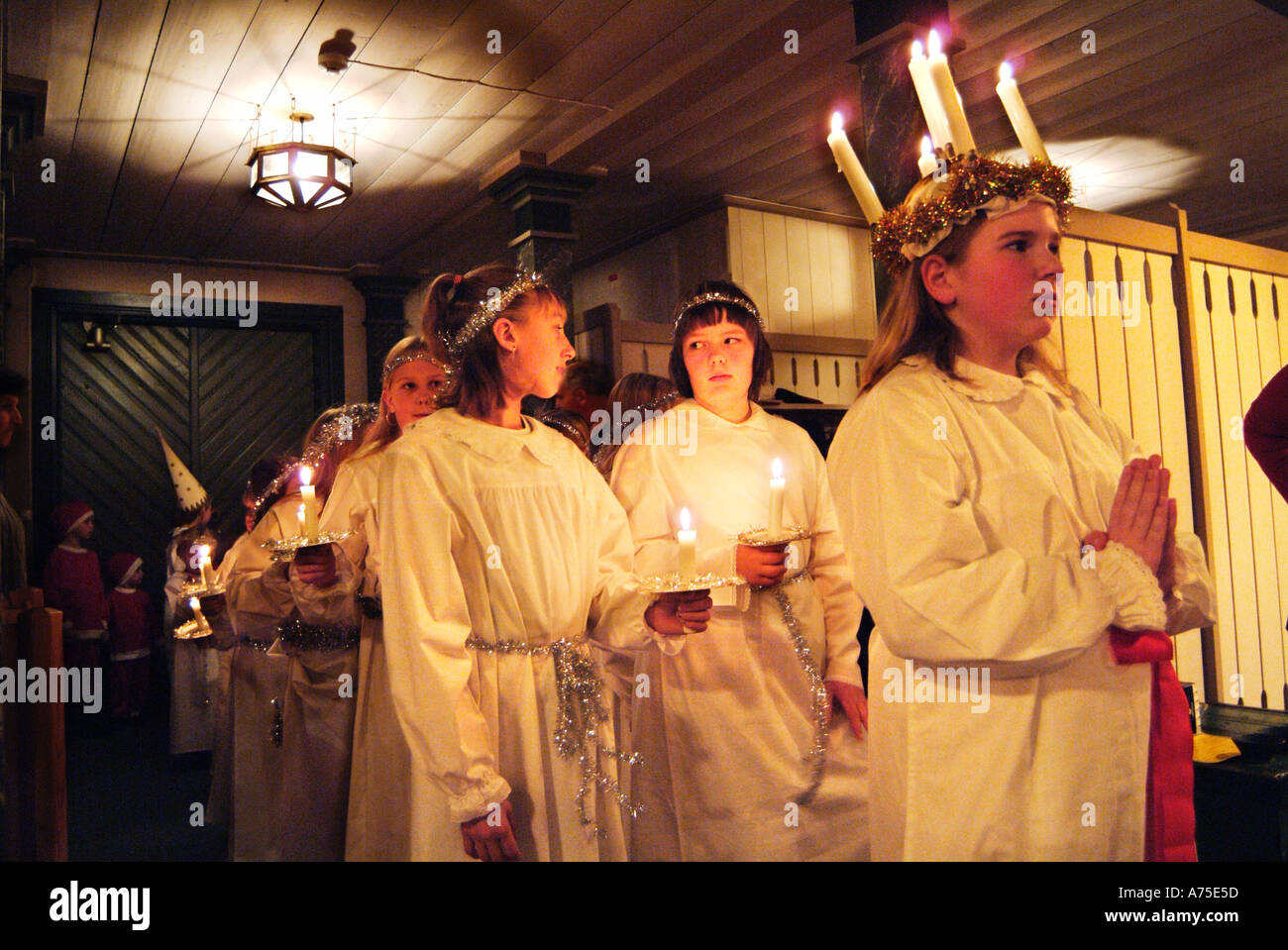 Lucia sweden hi-res stock photography and images - Alamy