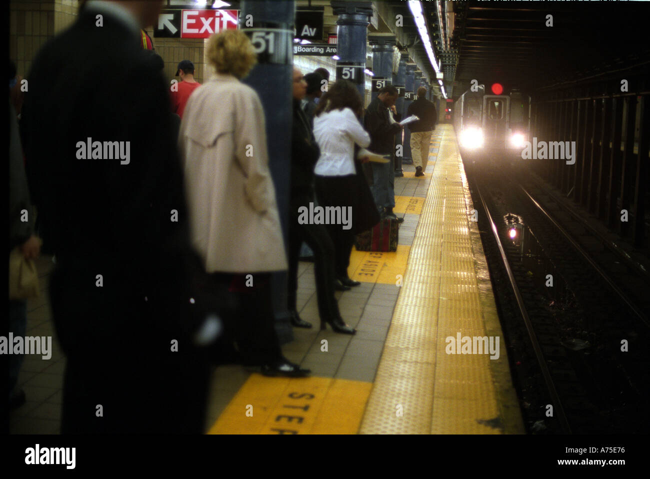 New York City subway Stock Photo - Alamy