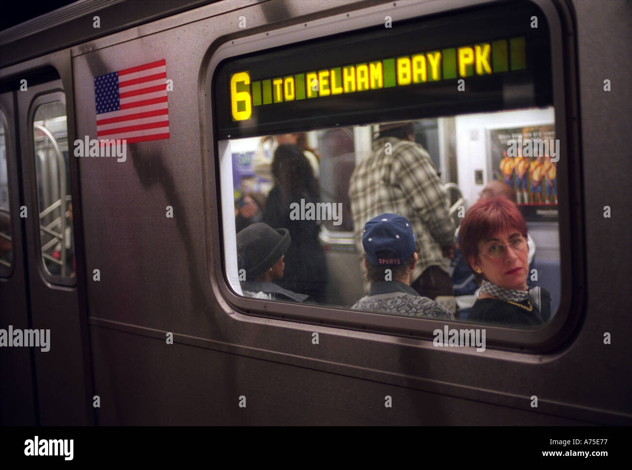 New York City subway Stock Photo - Alamy