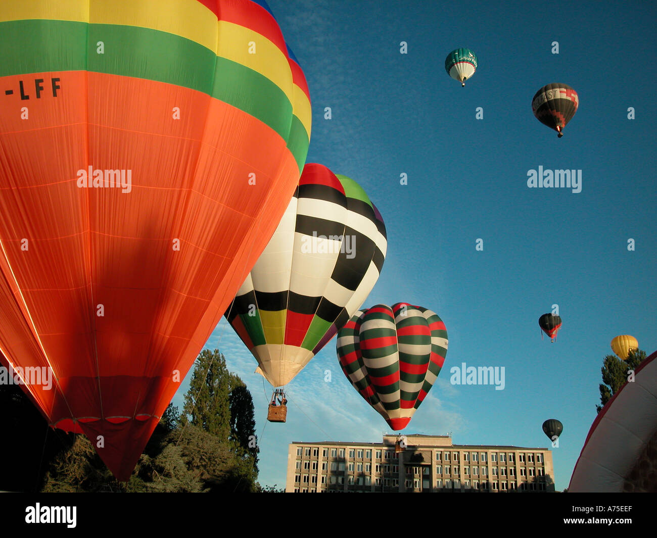 Canberra balloon festival Stock Photo - Alamy
