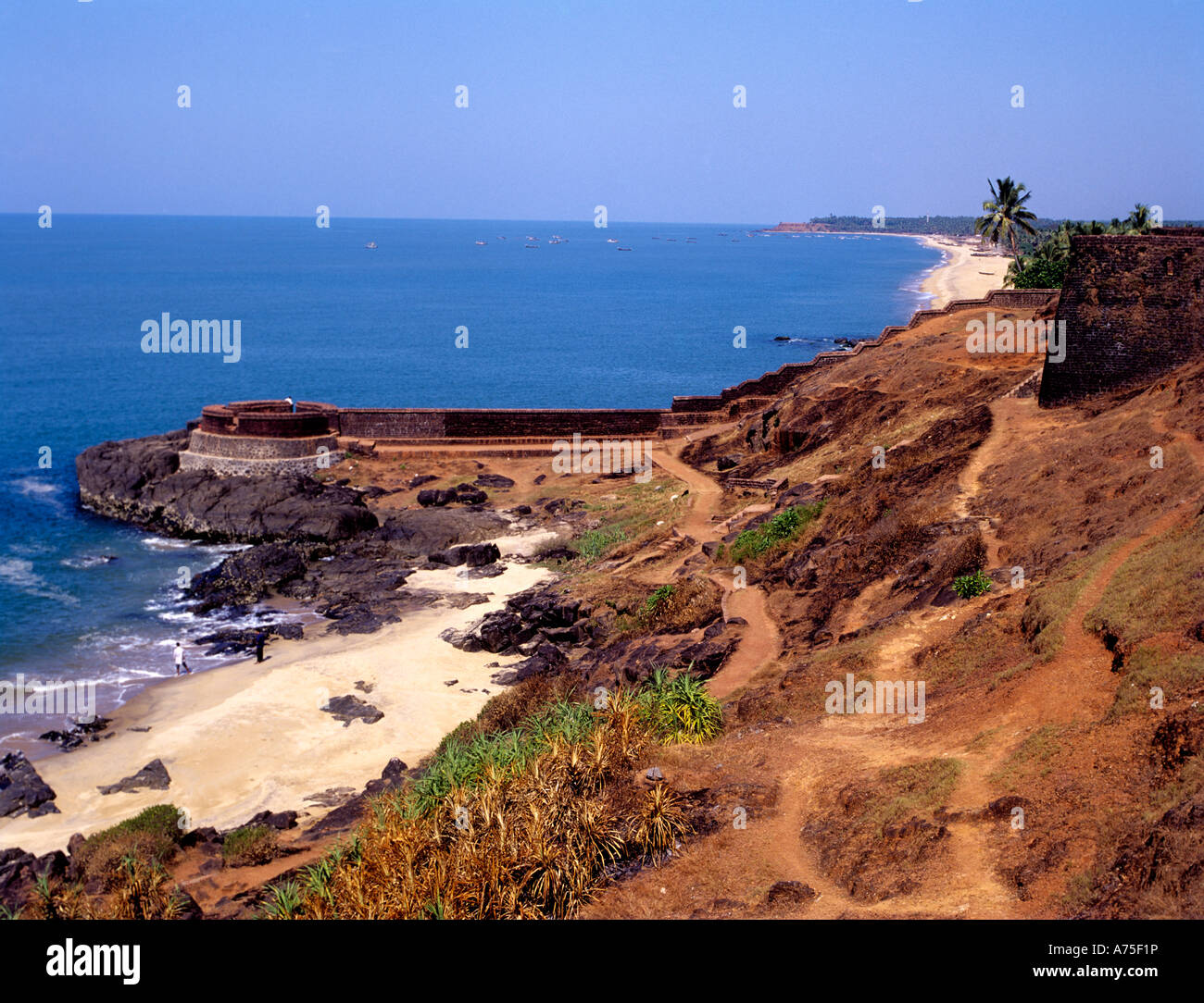 BEKAL FORT KERALA Stock Photo - Alamy