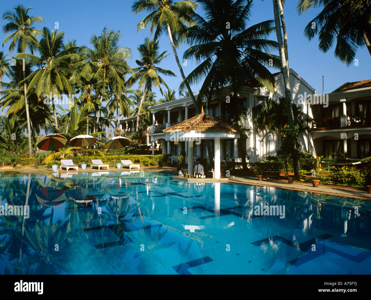 SWIMMING POOL IN HOTEL SAMUDRA KOVALAM TRIVANDRUM Stock Photo - Alamy