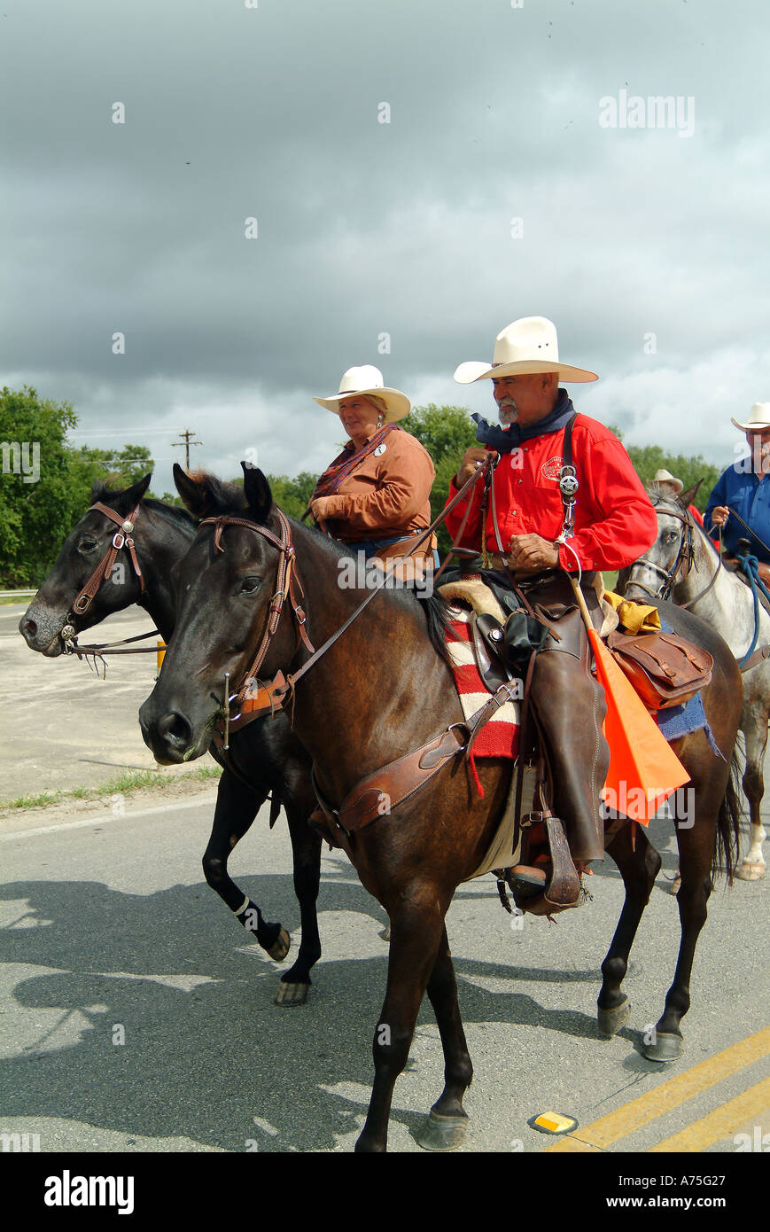 A group of texas cowboys hi-res stock photography and images - Alamy