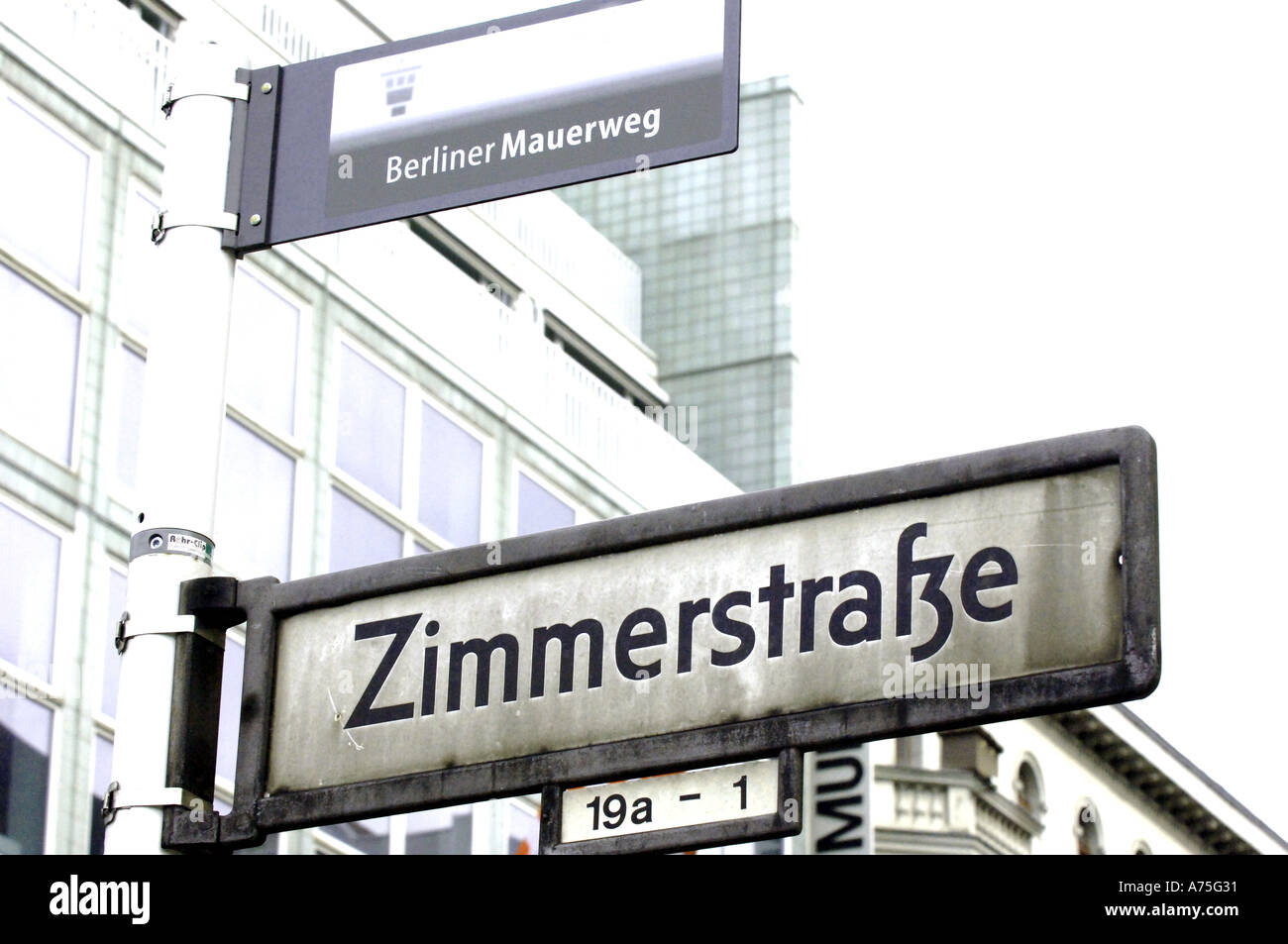 Berlin streetsigns roadsigns signs signposts berlin wall berlin mauer ...