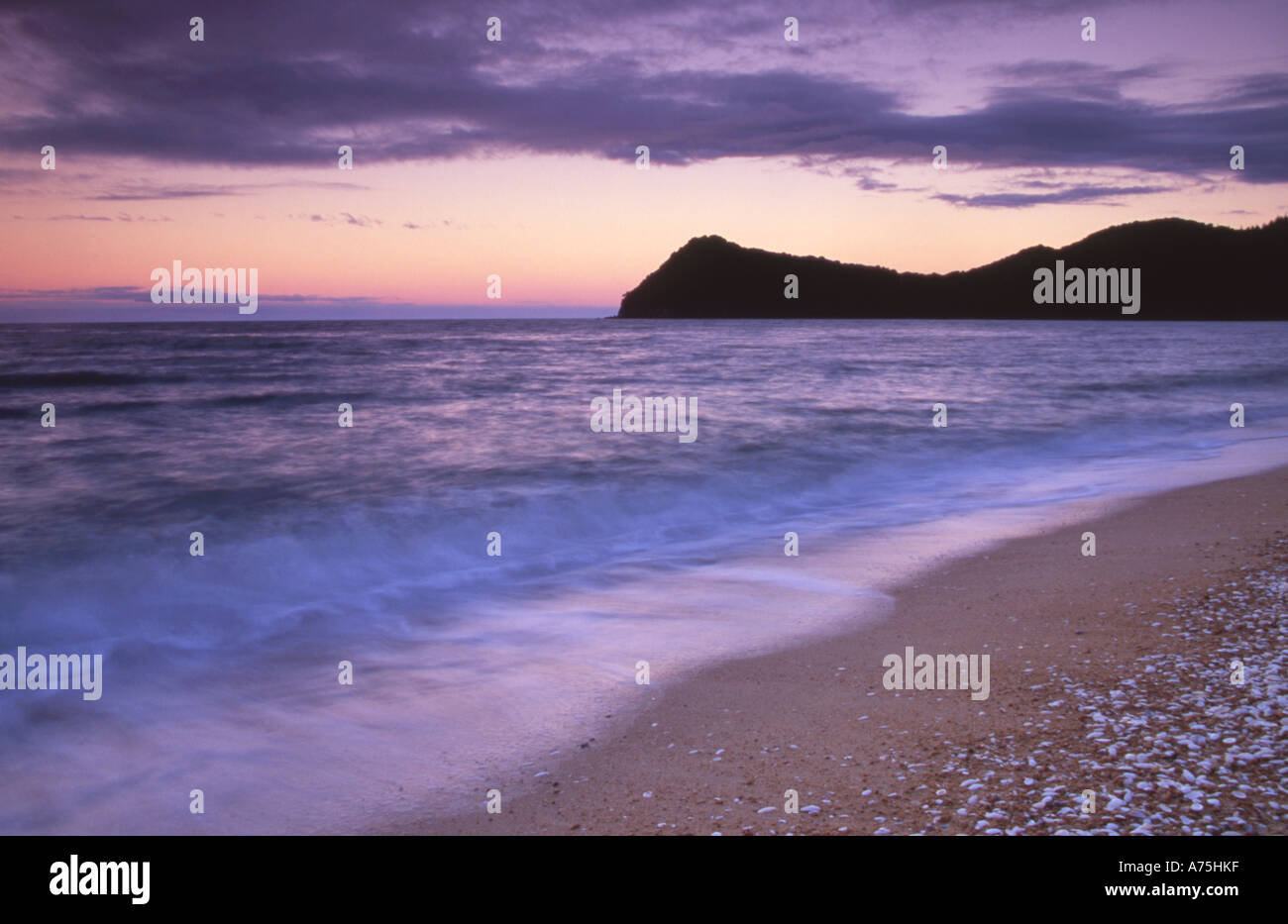 Awaroa Bay Abel Tasman National Park South Island New Zealand Stock ...