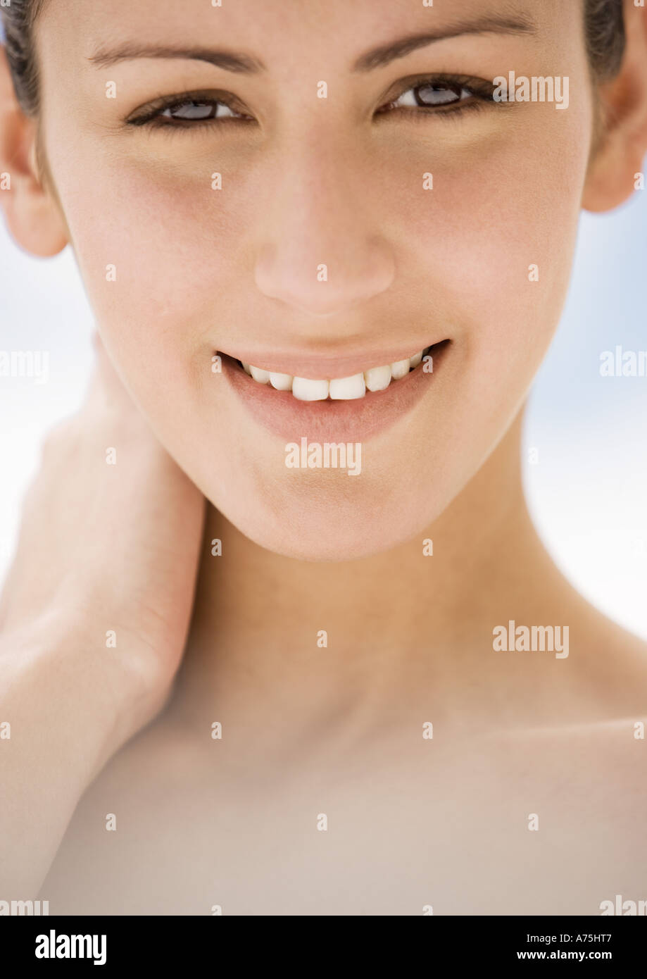 Woman's face, portrait Stock Photo - Alamy