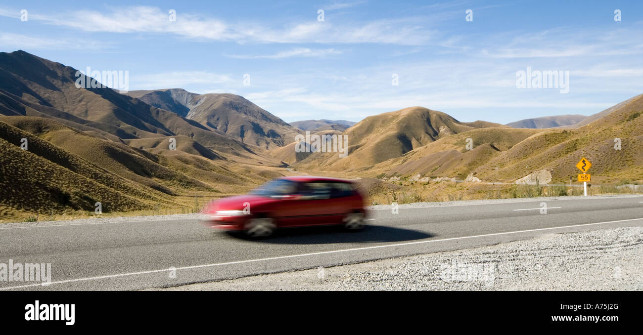 Car driving new zealand hi-res stock photography and images - Alamy