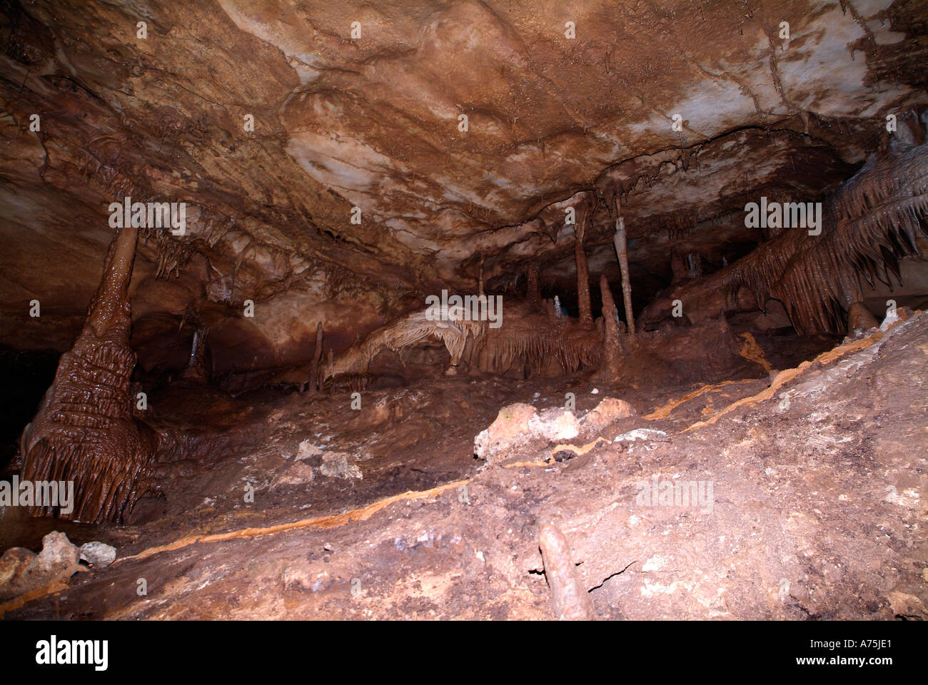 Limestone cavern texas hi-res stock photography and images - Alamy