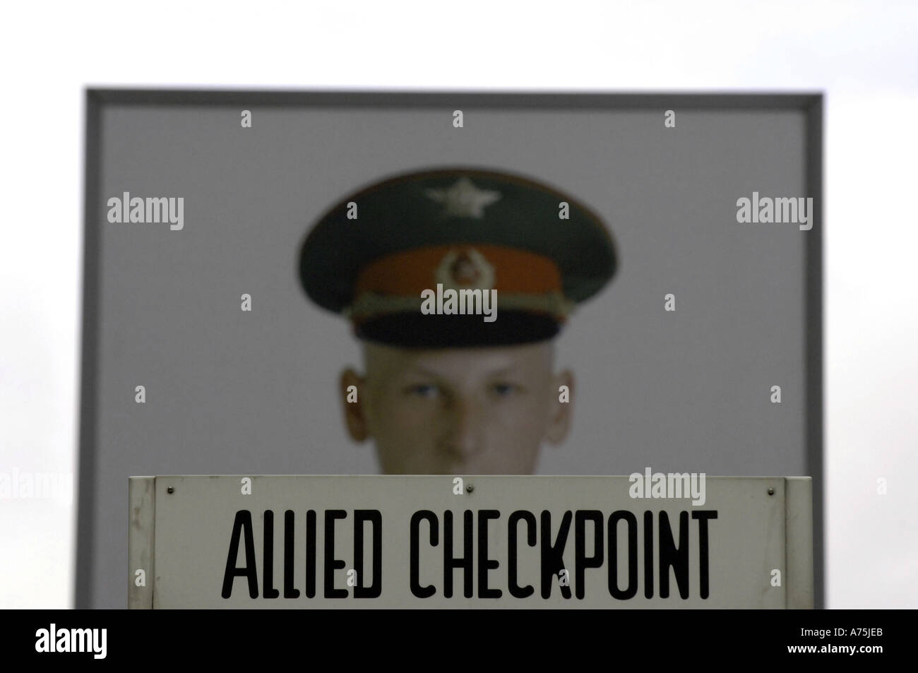 checkpoint charlie Friedrichstr friedrichstrasse Berlin poster ...