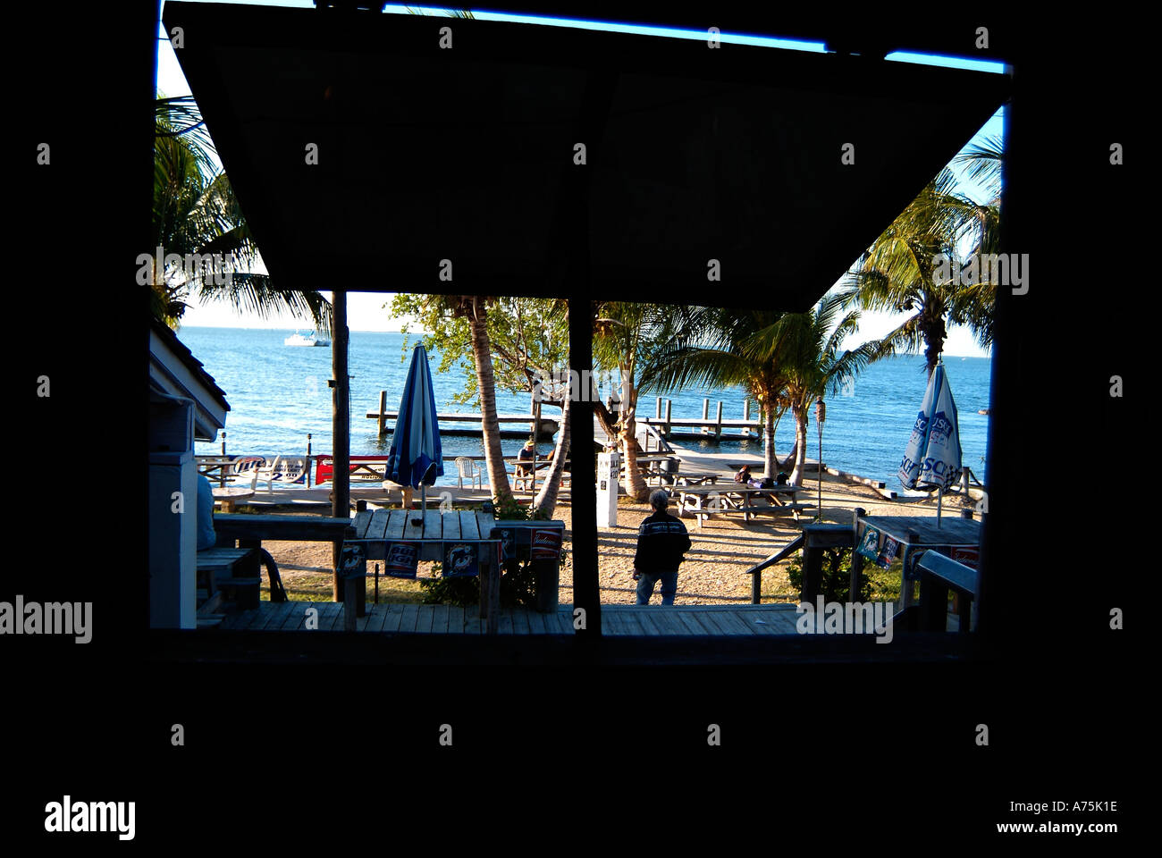 The key largo bar in Florida Stock Photo - Alamy