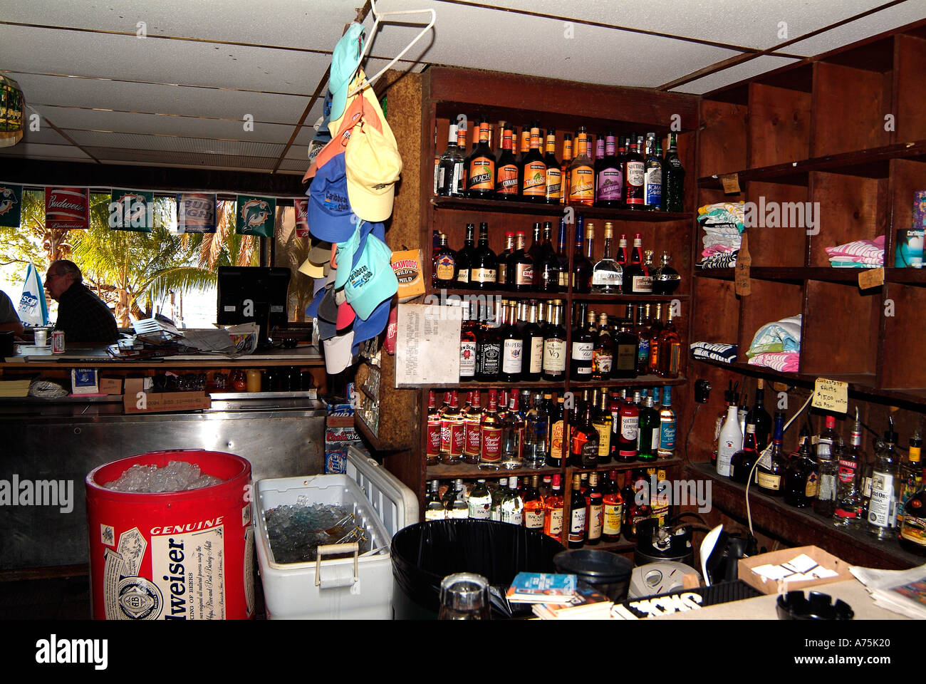 The key largo bar in Florida Stock Photo - Alamy