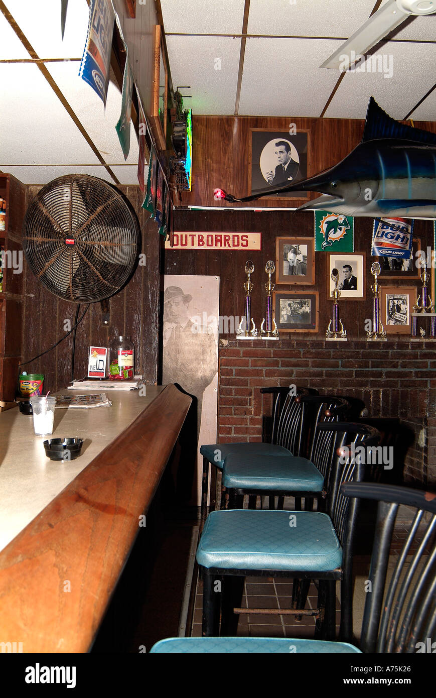 The key largo bar in Florida Stock Photo - Alamy