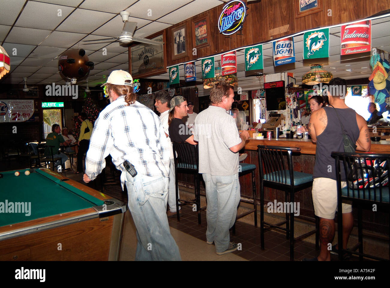 The key largo bar in Florida Stock Photo - Alamy