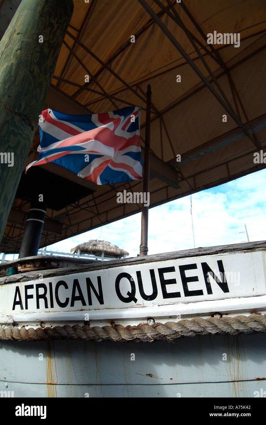 Original African Queen Key Largo Florida Keys Stock Photo - Alamy