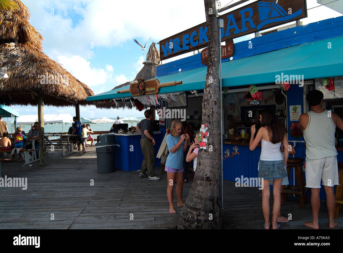 A bar in Key Largo Florida Stock Photo - Alamy
